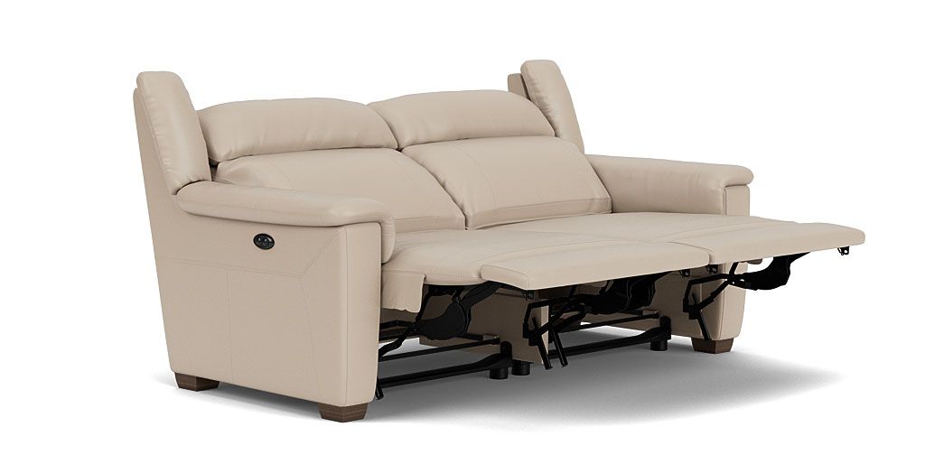 Dover Traditional Recliner Sofa - Plush