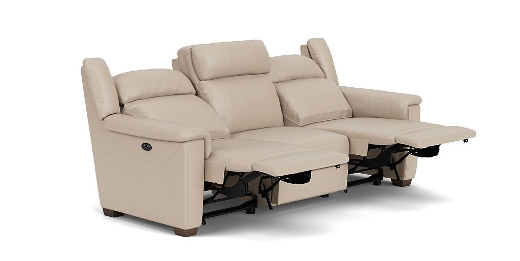 Dover Traditional Recliner Sofa - Plush