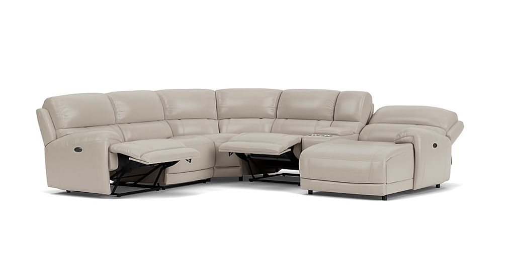 Atlanta Modular with Console and Lumbar Support - Plush