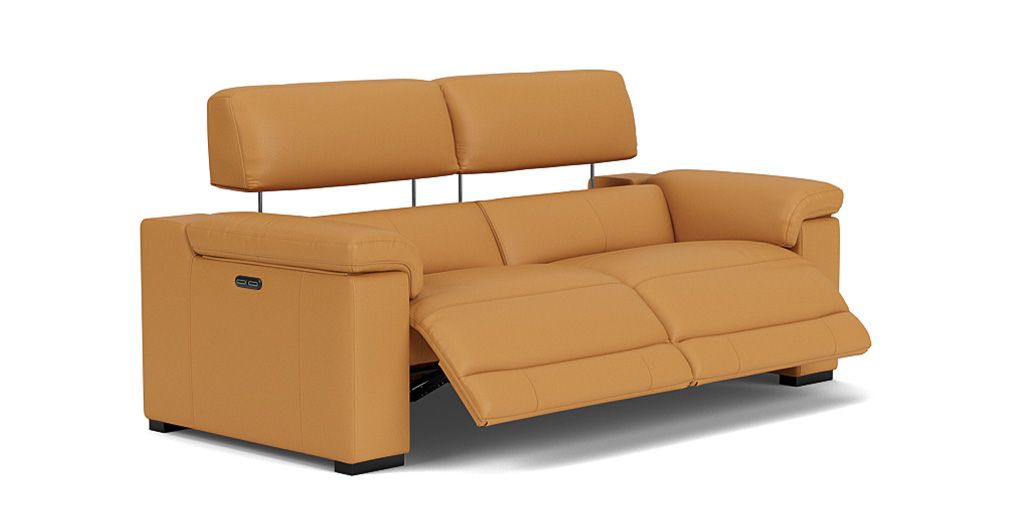 Flyn Leather Recliner - Plush