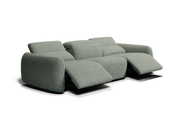 Royce Contemporary Fabric Recliner | Plush